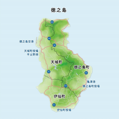 tokunoshima_map | Nativ.media | 地方移住・関係人口創出のプラットフォーム